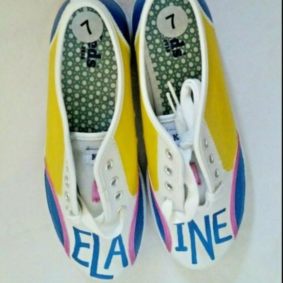 Keds | Shoes | Custom Keds Handpainted Womens Sz 7 One Of A Kind | Poshmark